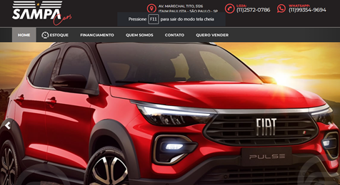 SAMPA CARS - (11)2572-0786 - Há mais de 10 anos no mercado!